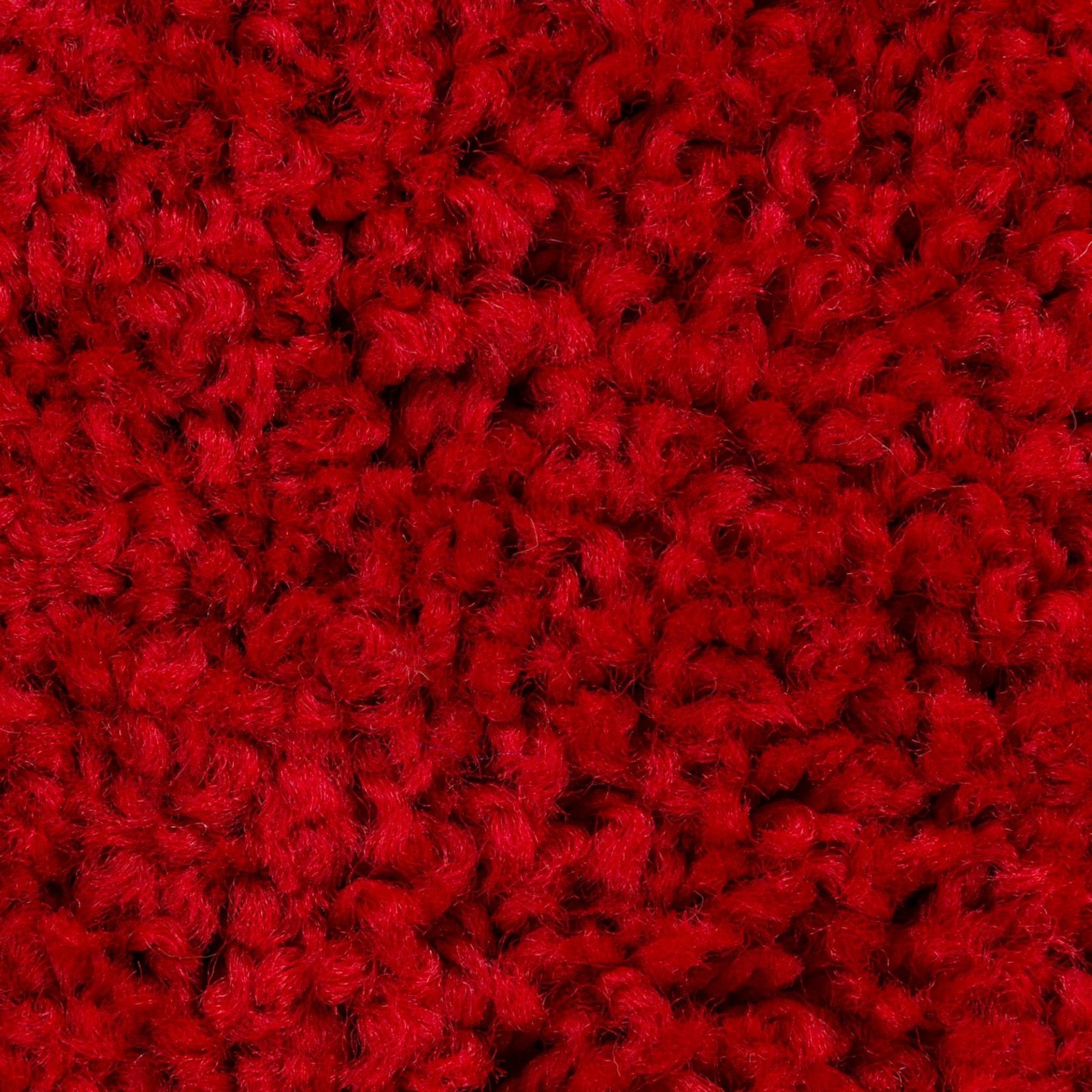 Woburn Red Shaggy Rug | Soft Shaggy Rug