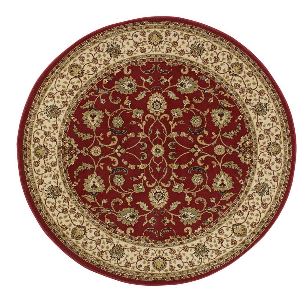 Kendra Red Traditional Rug | Traditional Design Rug