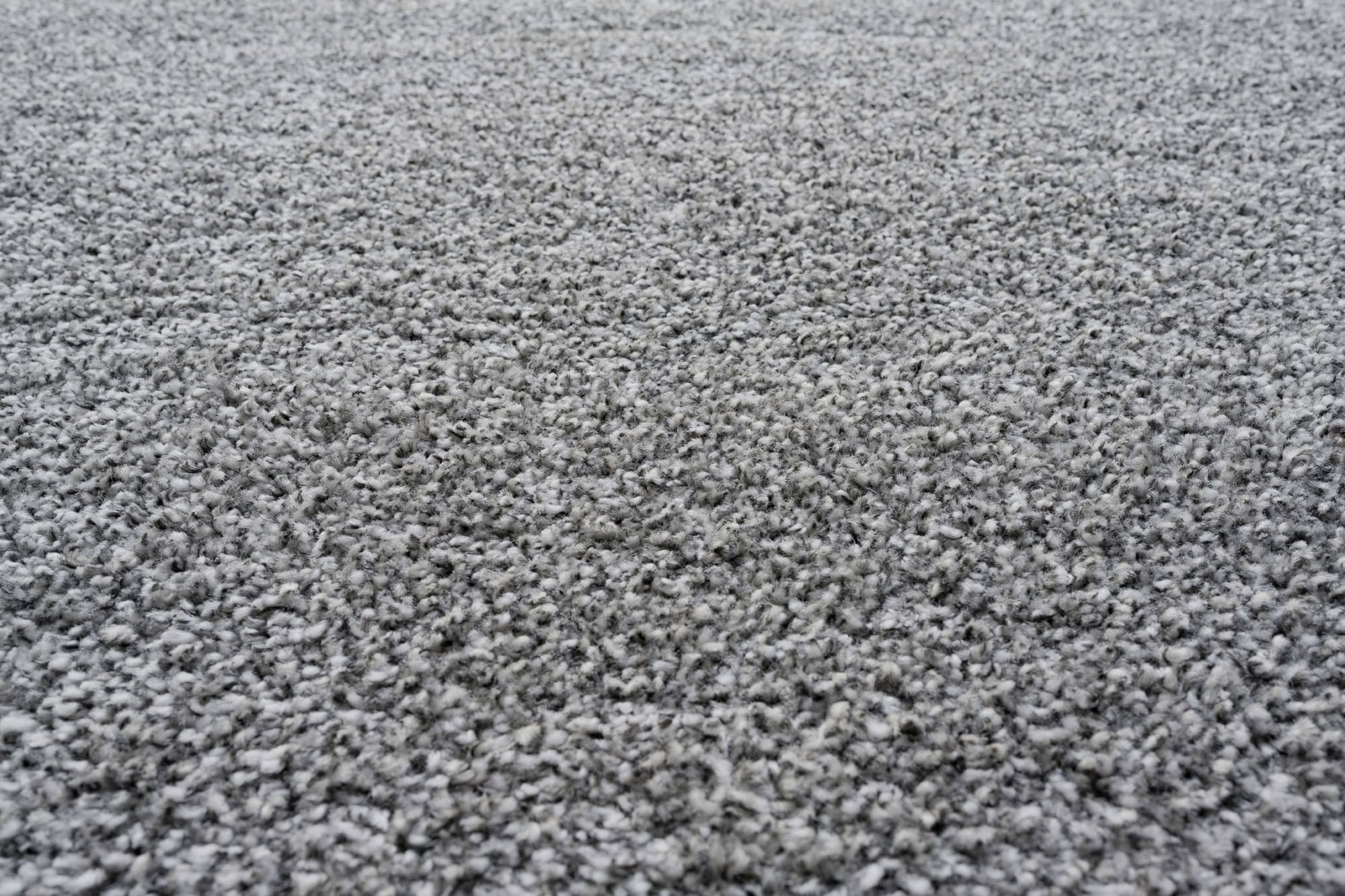 Mehari Thick Pile Plain Grey Rug 023-0001-4248 Modern Rug