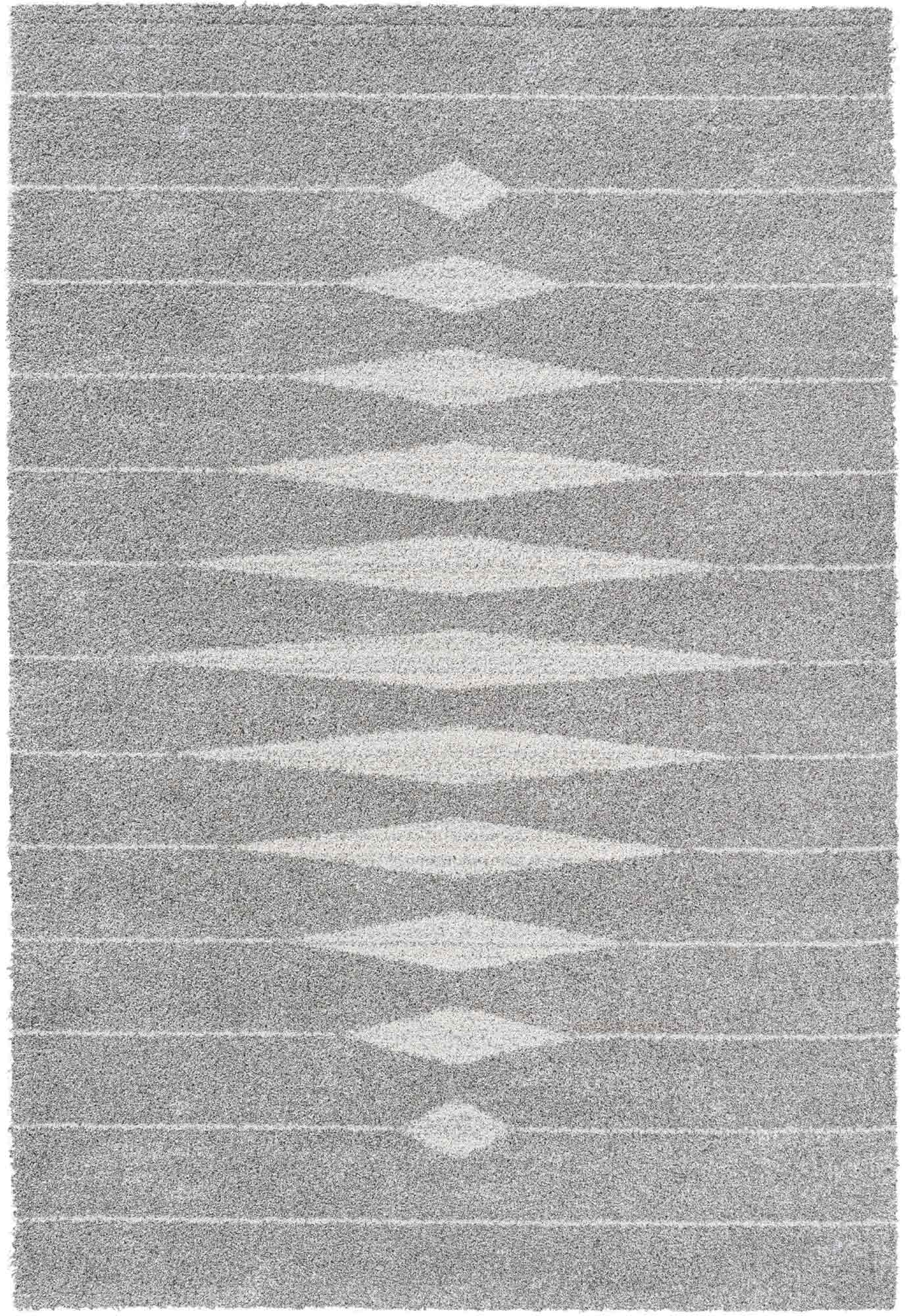 Mehari Thick Pile Rug With Abstract Diamond Design 023-0352-5262