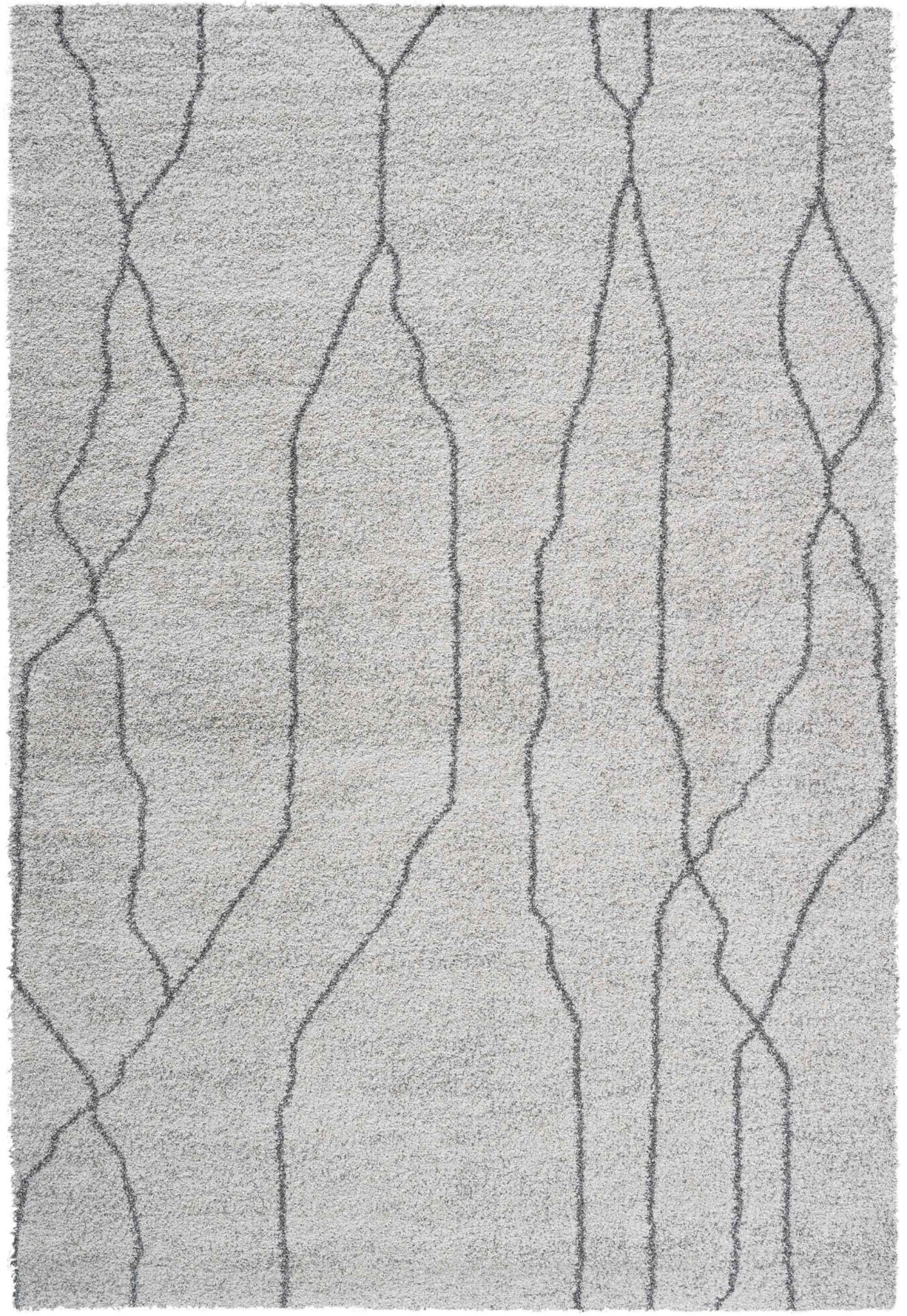 Mehari Soft Cream Rug With a Abstract Design 023-0357-6232