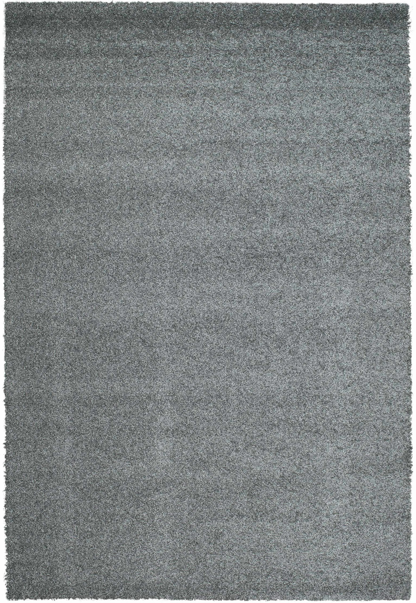 Mehari Thick Pile Plain Grey Rug 023-0001-4248 Modern Rug
