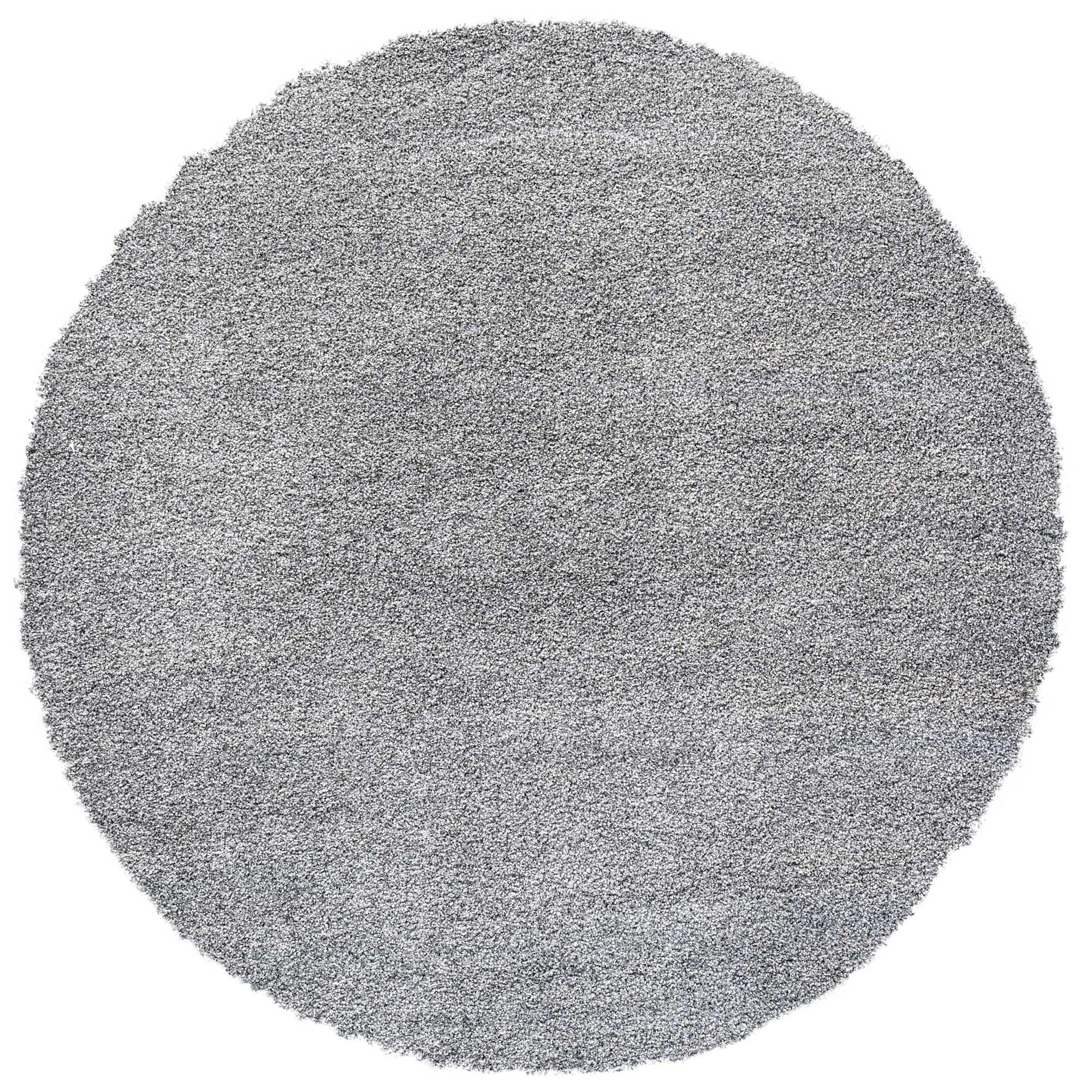 Mehari Thick Pile Plain Grey Rug 023-0001-4248 Modern Rug